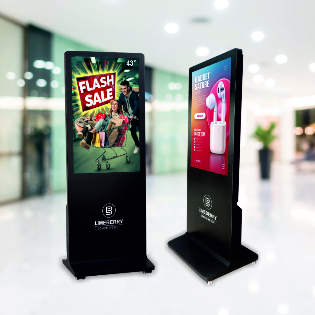 Limeberry Digital Standee | Smart Display for Businesses