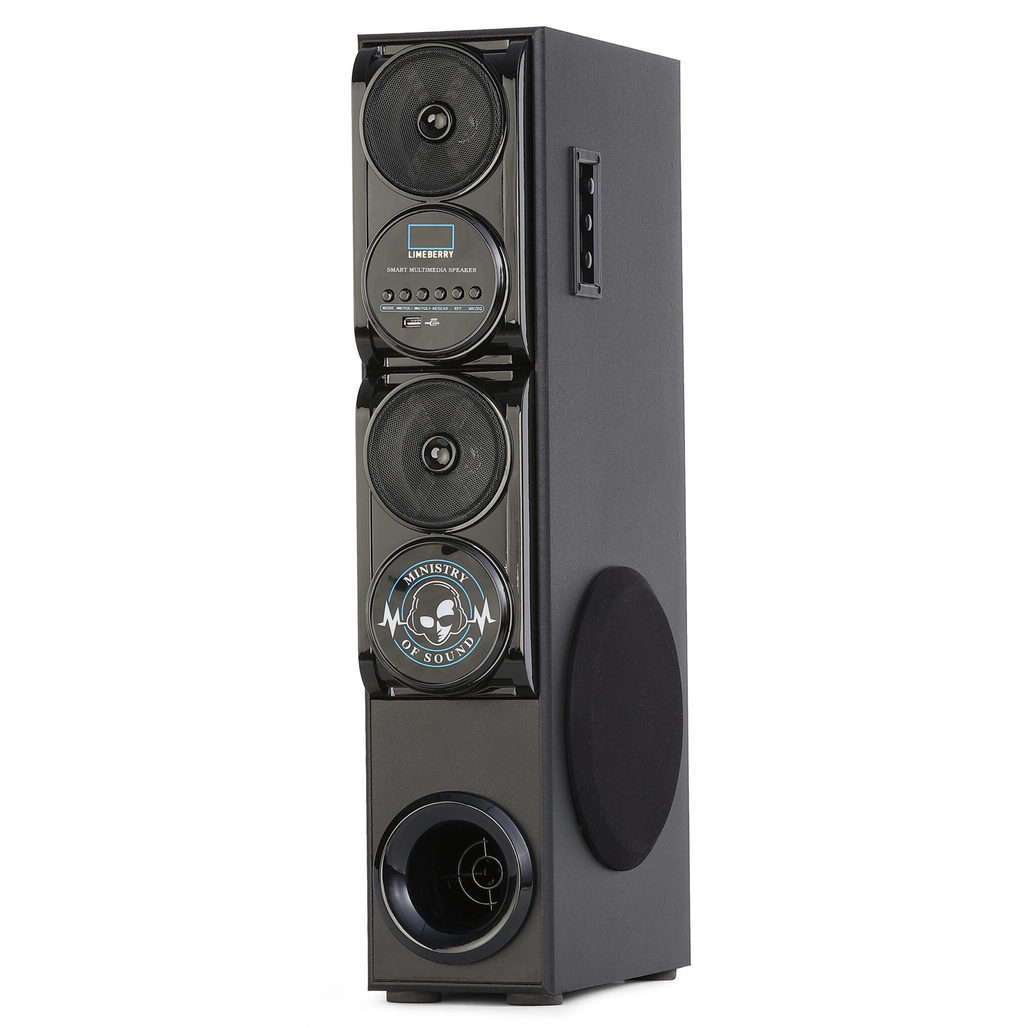 15000W Smart Multimedia Tower Bluetooth Speaker with Remote, Mic ...